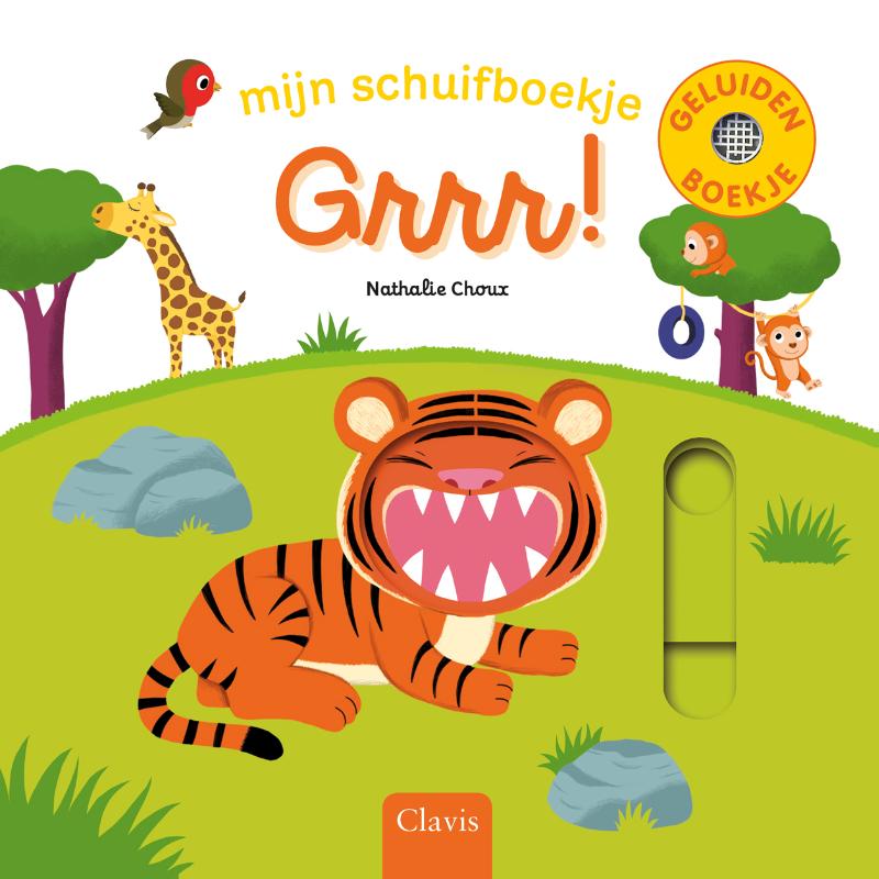 Grrr! Mijn schuifboekje | 9789044834055 | Rapunsel kinderboeken en meer
